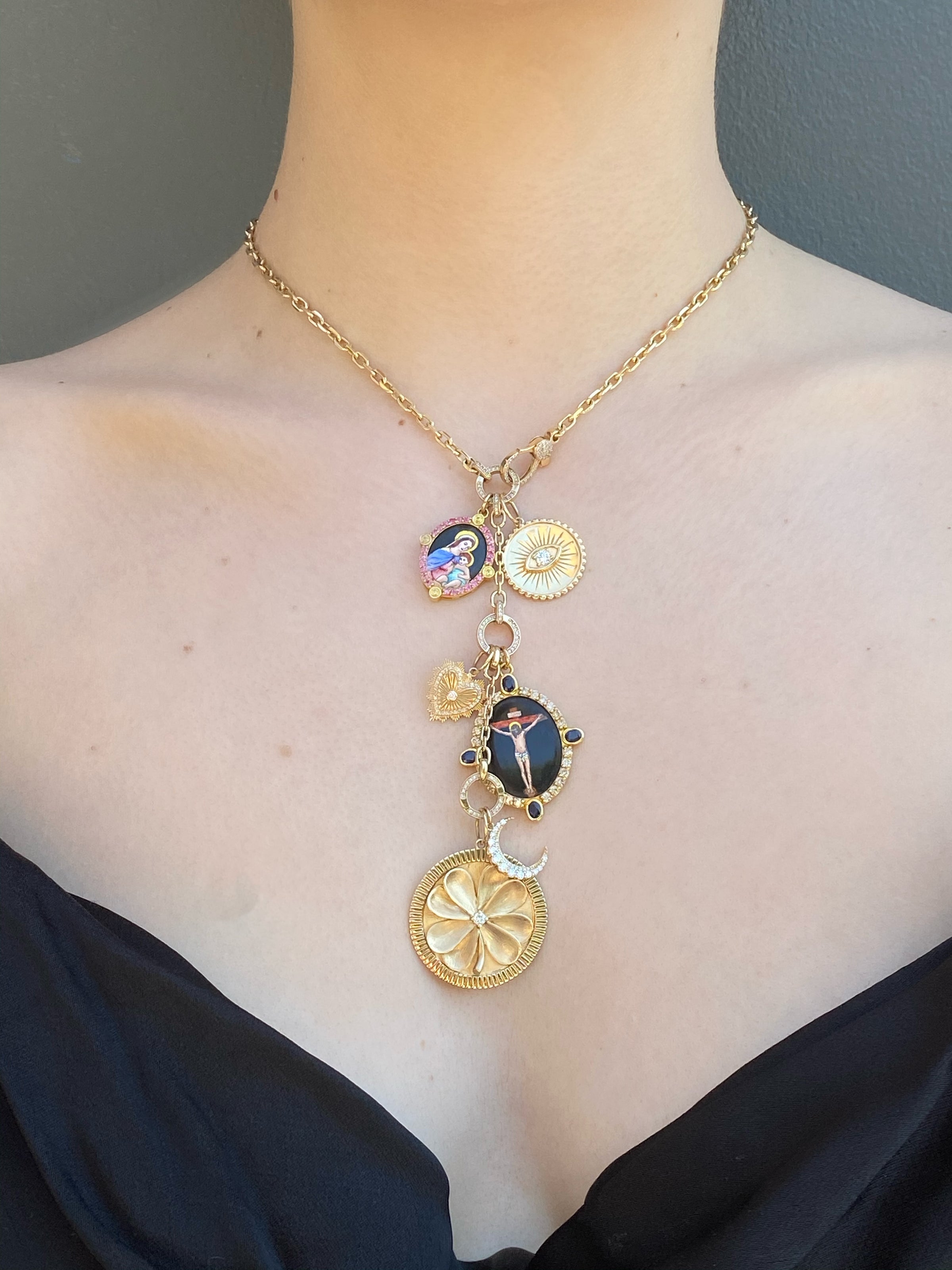 Large Clover Charm – Colette Jewelry